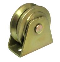 China Y Groove Sliding Gate Wheels 100mm  68mm 78mm for sale