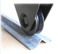 China 30ft 10f 12ft 18ft Inverted Galvanized Steel V Track For Sliding Gate Opener for sale
