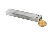 China 180mm Heavy Duty Sliding Door Bolt Left Or Right Gate Lock Latch Barrel Bolt for sale