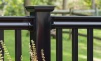 China 5 X 3 4 X 6 4 X 4 Fence Post Cap 150mm 3.5 X 3.5 Metallic Iron Spherical Triangular Pillar for sale