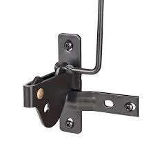 China Metallic Gold Silver Black Sliding Door Bolt Latches Hardware Adjustable Steel for sale