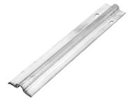 China Curved Electric Sliding Gate Rail Track Door White Zinc 6 Meters for sale