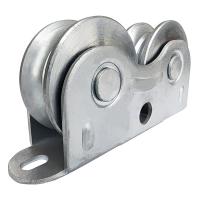 China Driveway Sliding Gate Hardware V Wheels And Track Twin Wheels Jnk for sale