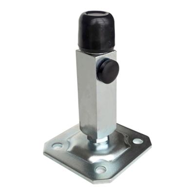 China Glass Floor Electric Gate Stopper With Bolt Down Base Wall Install Kit for sale