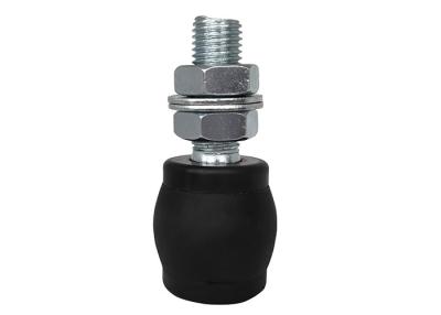 China 30mm Sliding Gate Guide Rollers Rolling Nylon Cantilever Gate Rollers Hardware With Bracket for sale