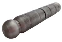 China 20x100 Steel Heavy Duty Weld On Barrel Hinges For Gates Self Color Round Head for sale