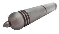 China 20x100 Steel Heavy Duty Weld On Barrel Hinges For Gates Self Color Round Head for sale