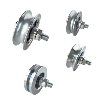 China U Groove Aluminium Sliding Window Wheel With Single Bearing For Office for sale