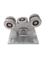 China Small Cantilever Gate Wheel Automatic Cantilever Sliding Gate Hardware Kit 5 Carriage for sale