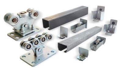 China Small Cantilever Gate Wheel Automatic Cantilever Sliding Gate Hardware Kit 5 Carriage for sale