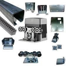 China For 5 Wheels Cantilever Gate System Silvery Gold  zinc plated Complete KIT  for Medium Gates for sale
