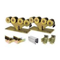 China For 5 Wheels Cantilever Gate System Silvery Gold  zinc plated Complete KIT  for Medium Gates for sale