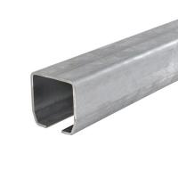 China 3m 5.8m 6m Galvanized Steel Sliding Cantilever Gate Hardware Track Rail for sale