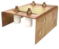 China Nylon Guide Roller With Bracket For Sliding Gate Guide Bracket 40x60 Steel for sale