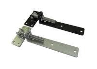 China Large Heavy Duty Wood Fence Gate Hinge Hardware With Fixing Plate M20 M24 Adjustable for sale