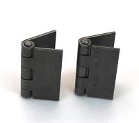 China Unplated Finish Steel Butt Gate Hinge Without Hole For Metal Doors for sale