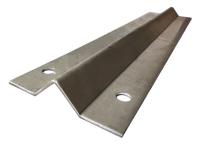 China 5.8m 6m 3m V Groove Sliding Gate Track Hardware  Rail Profiled V Or Y Groove Wheel 2.5mm Thick for sale