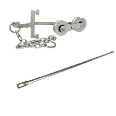 China Galvanized Steel Banana Garruchas Trolley Hanger for sale