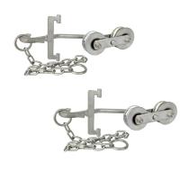 China Galvanized Steel Banana Garruchas Trolley Hanger for sale