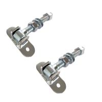 China Steel adjustable Gate Hinge Hanging Hinges with Screw-On Plate for sale