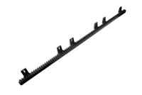 China Nylon Polyamide Electric Gate Gear Rack M4 Automatic Toothed Black Plastic for sale