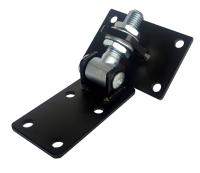 China M24x100mm Galvanised Steel Gate Hinge For Heavy Wooden Gates Brackets With Plate for sale