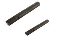 China 50-140mm rod iron gate hinge Hardware heavy duty steel welding  with balls for sale