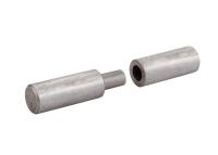 China 50-140mm rod iron gate hinge Hardware heavy duty steel welding  with balls for sale