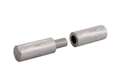 China 50-140mm rod iron gate hinge Hardware heavy duty steel welding  with balls for sale