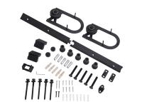 China wooden door hardware barn door hardware parts for sale