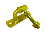 China trailer heavy duty bolt on gate hinge Hardware gudgeon and trunnion hinge Swing adjustable M16 Bolt for sale