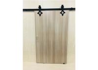 China Hardware Barn Wood Sliding Single Rustic Doors For Interior Doors Divider Room for sale