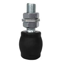 China Arched M18 40mm M14 Nylon Rollers For Sliding Gates  Automatic for sale