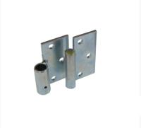 China Heavy Duty Industrial Galvanized Steel Right Handed Butt Hinge Gate Hinge With Holes for sale
