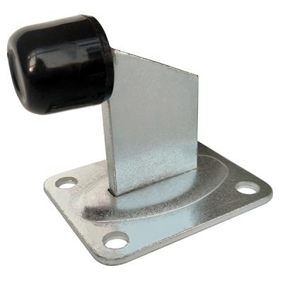 China 100x80 Aluminium Double Swing Gate Stopper In Ground Galvanized Steel Big Rubber for sale