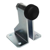 China Rubber Ground Driveway Automatic Swing Gate Stopper Plate With Base for sale