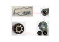 China 140kg Banana Cableway Roller Hanger With 6201 Bearings for sale