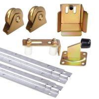 China 100mm Sliding Gate Wheel Track Gate Opener Sliding Door Hardware Kit for sale