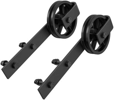 China Wooden door Black  Interior  iron powder Diamond coated silde gate hardwares for sale