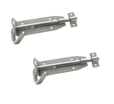 China Barrel Sliding Door Bolt 2 Bolt Aluminium Sliding Door Drop Bolt Lock Padbolt Outdoor for sale