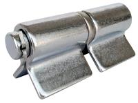 China Heavy Duty Steel Weld on Pin & Socket with Bearing Gate Hinge for sale