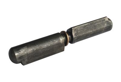 China Heavy Duty Brass Gate Hinge Hardware With Gasket Wrought Iron Fence Hinges 23mm 28mm for sale