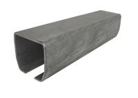 China 68x68 16 Gauge Galvanized Steel Track Rolling Gate Track Kits for sale