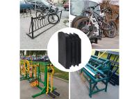 China 2 In. X 2 In. Black Square Plastic Post Cap For Fence 50mmx50mm 100mmx100mm for sale