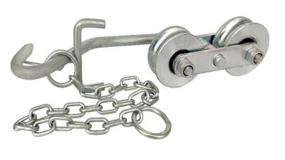 China 56mm Galvanized Steel Banana Hanger Rollers Banana Farm Hanging System Kit for sale