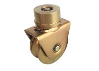 China 1320Lbs U groove v type sliding gate roller steel wheel and track 360 degree 60mm 80mm for sale