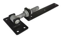 China Swing Gate Adjustable bolt-on Hinge With Fixing Plate Gate Hinge For Sliding Gate Hardware for sale