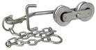 China Silver 64mm Banana Farm Trolley Roller Working Smoothly for sale