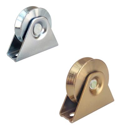 China Rolling Sliding Gate Track Wheels  For Sliding Chain Link Fence Gear V  Groove for sale