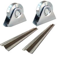 China Q235  Steel Galvanized Sliding Gate V Track Kit Opener for sale